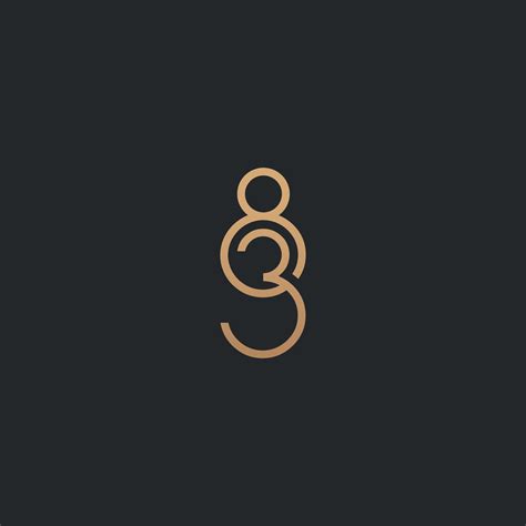 83 logo vector icon line illustration 6640921 Vector Art at Vecteezy