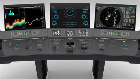 Integrated Bridge System For Recreational Ships 3d Turbosquid 2219987