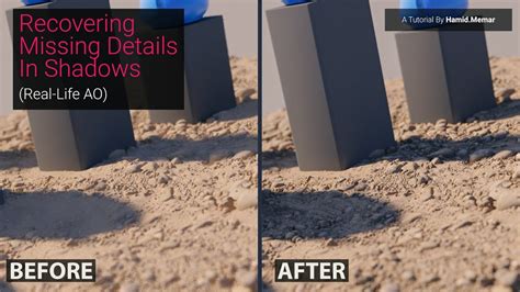 3ds Max Quick Master Tip Recovering Missing Details In Shadows V Ray