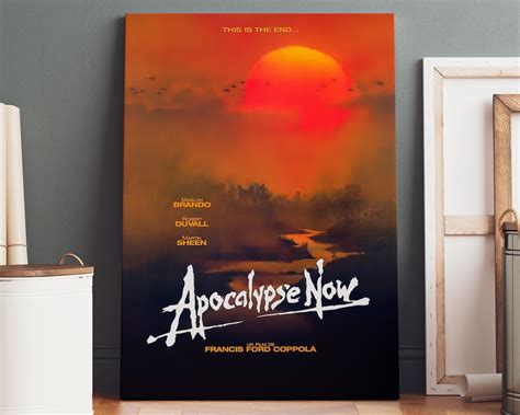 Apocalypse Now Poster Canvas Apocalypse Now Canvas Print Apocalypse