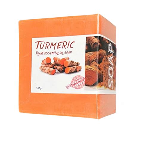 100g Turmeric Essential Oil Handmade Soap Available In 2 Or 3 Pack