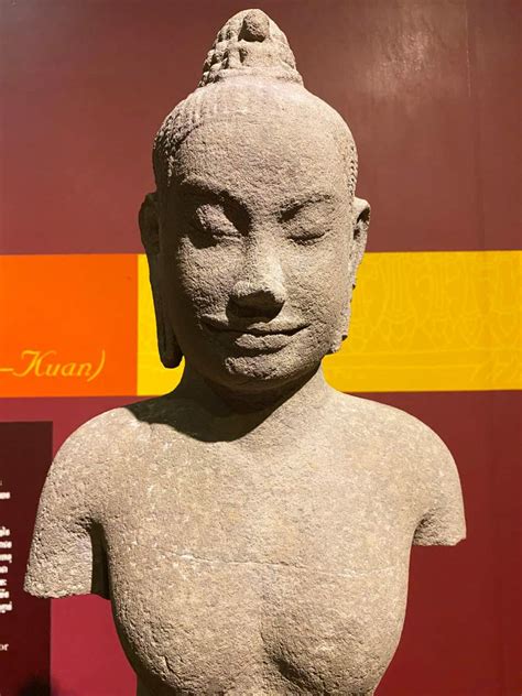 King Jayavarman Vii I Return To The Angkor National Museum To Present