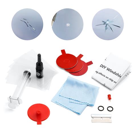 Windshield Repair Kit Car Window Repair Polishing Windscreen Glass
