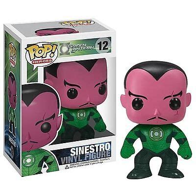 Funko Pop Vinyl Sinestro Hal Jordan Very Rare NEW Green Lantern Set EBay