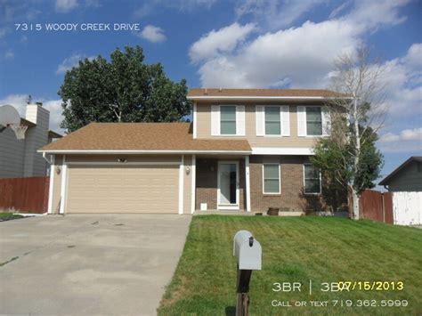 7315 Woody Creek Dr Colorado Springs Co 80911 House Rental In