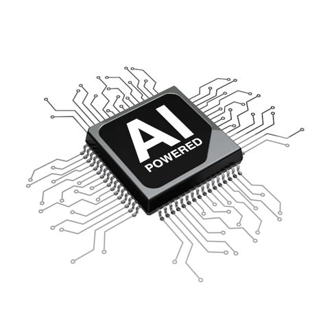 Premium Photo Ai Powered Microchip Cpu Processor With Circuit 3d