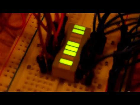 Arduino Bargraph Display Youtube