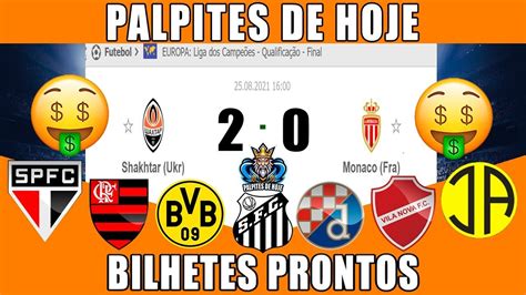 PALPITES DE FUTEBOL PARA HOJE DIA QUARTA FEIRA TRADER ESPORTIVOS E BILHETES PRONTO