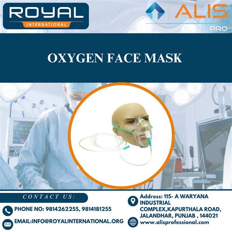 Oxygen Face Mask At Best Price In Jalandhar Punjab Royal International