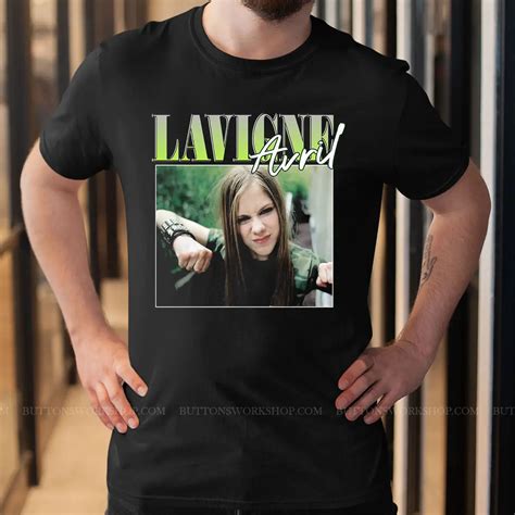 Avril Lavigne Tour T Shirt Unisex Tshirt Buttonsworkshop