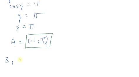 Solved Determine The Missing Coordinates Of The Points On The Graph Of