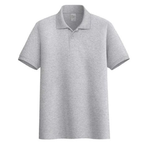 Promo Kaos Polo Shirt Polos Misty Abu Muda Kaos Kerah Pria Seragam