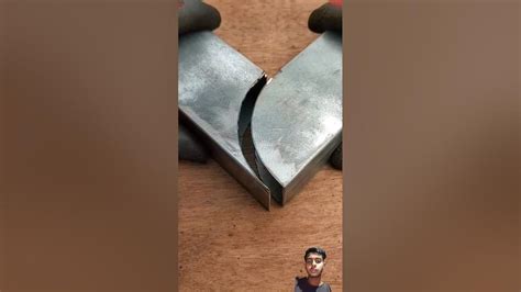 This Welder Invented A New Technique For Making 90 Degree Joints In