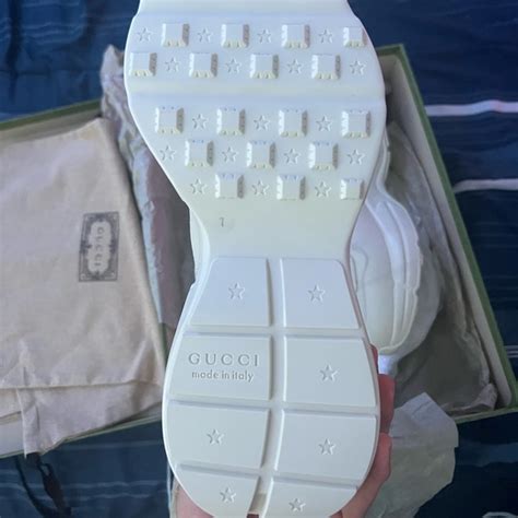 gucci shoes gucci rhython logo poshmark