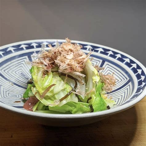 【春キャベツと新玉ねぎの和え物】 料理リレー レシピ集