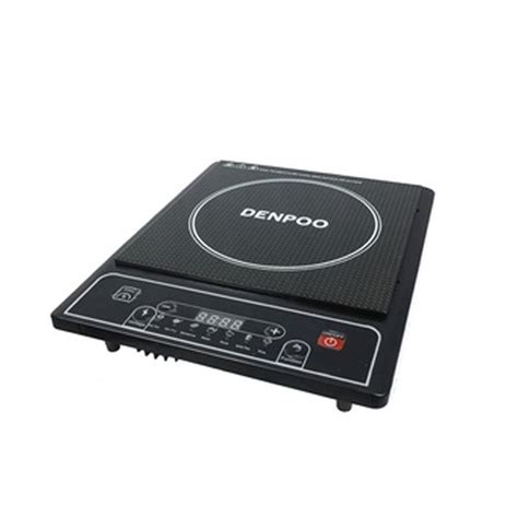 Promo Kompor Listrik Induksi Denpoo Push Buttom Low Watt Dic 200 1000