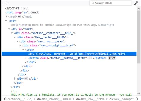 customize amplify react greetings classname not update to nav help
