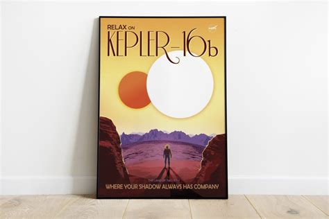Kepler 16b Poster Shark Shirts