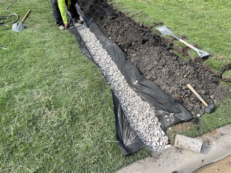 French Drains Dallas Drainage Pros
