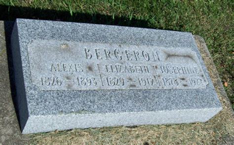 Alexis Eugene Bergeron 1826 1893 Find A Grave Memorial