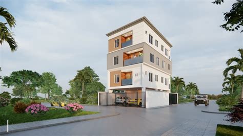 Moses Olumorin On Linkedin 9m X 15m Site Chaos Enscape Autodesk Revit Daily