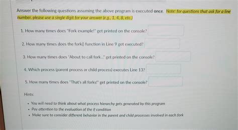Solved Consider The Following Program Answer The Following Chegg