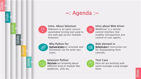 Automation With Python And Selenium Pptx