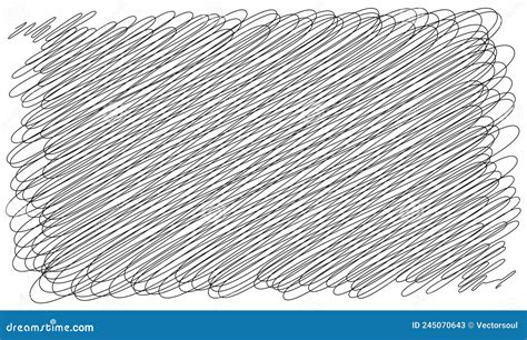 Scribble Sketch Lines Rectangle Plane Squiggly Zig Zag Criss Cross Doodle Lines Rectangular