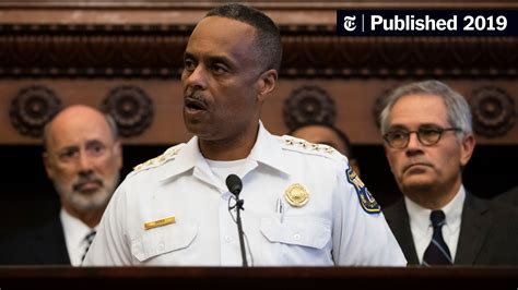Richard Ross Philadelphias Police Commissioner Resigns The New