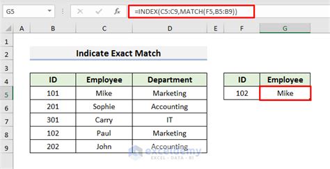 Fixed Index Match Not Returning Correct Value In Excel 5 Reasons
