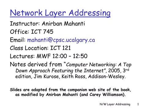 Ppt Network Layer Addressing Powerpoint Presentation Free Download