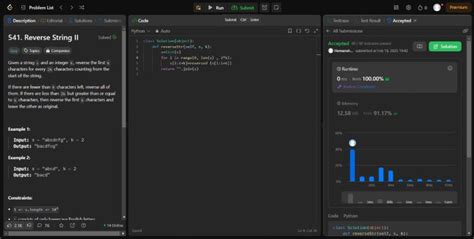 100daysofleetcode Day81 100daysofleetcode Reversestringii Hemanshu Patel