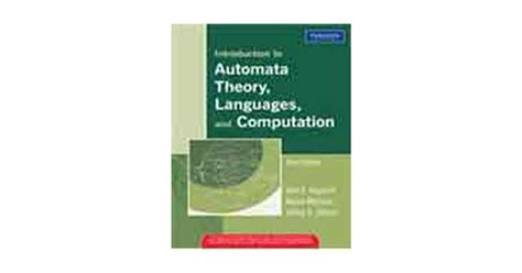 introduction to automata theory languages and computation by hopcorft
