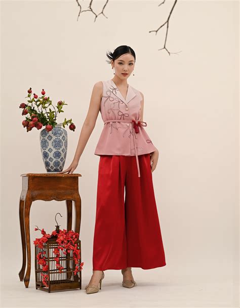 Limei Top In Pink Stylica