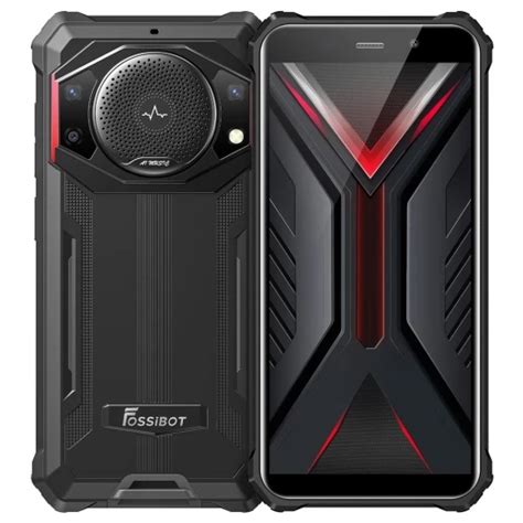 FOSSiBOT F101 Rugged Smartphone 4GB 64GB AI Triple Camera 123dB