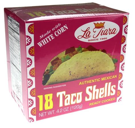 La Tiara Taco Shells White Corn Fig App
