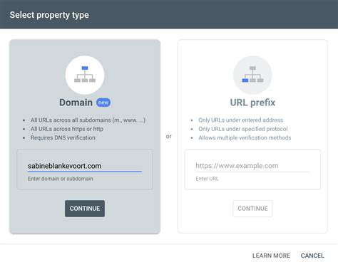 How To Verify Your Domain Property In Google Search Console Using DNS TXT Records Sabine