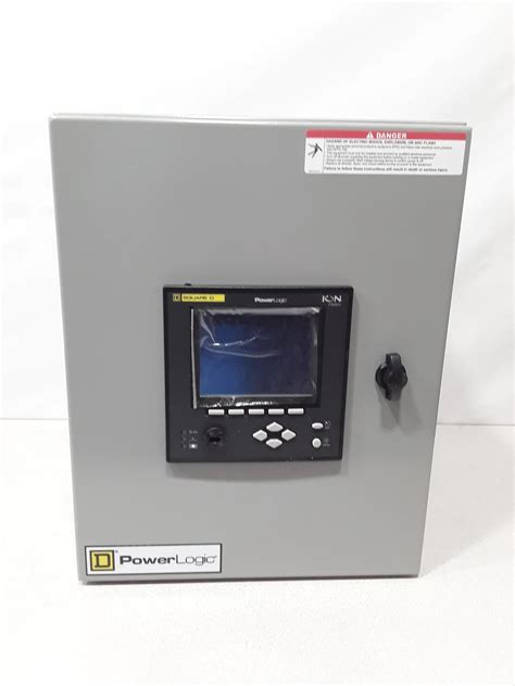 Square D Powerlogic Ion7550 Class 1 Accessory Meter With Saginaw Sce
