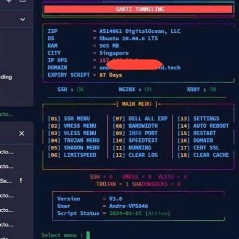 jual vps tunneling autoscript premium ssh xray noobvpn bot tele