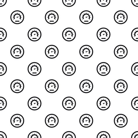 Exclusive Speedometer Pattern Simple Style 14917312 Vector Art At Vecteezy