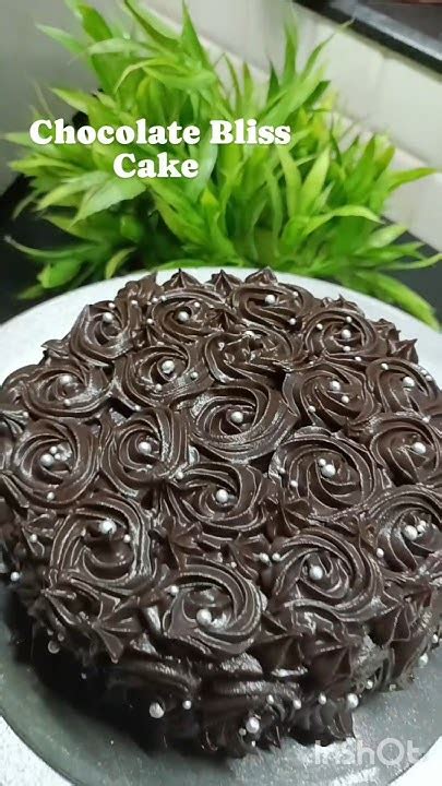 Chocolate Bliss Cake Chocolate Buttercream Cake Please Subscribe