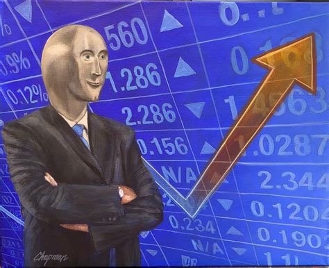 Professional Print Stonks Stock Market Meme 16 X 20 With 1 Inch White Border Marketing