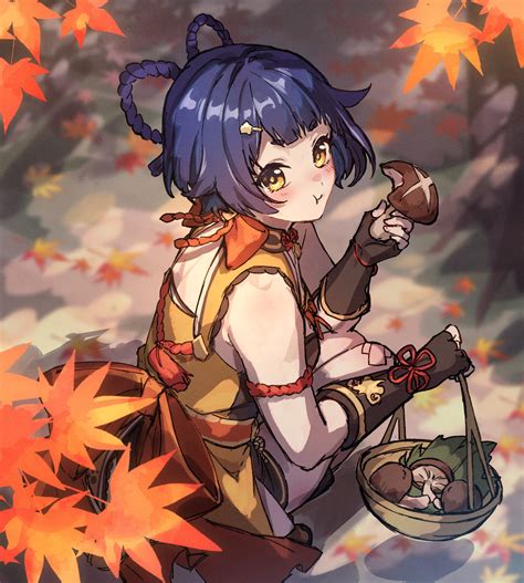 Xiangling Genshin Impact Drawn By Hozumirino Danbooru