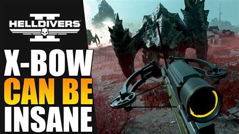 Helldivers 2 Exploding Crossbow Can Be Insane Helldive Solo Youtube