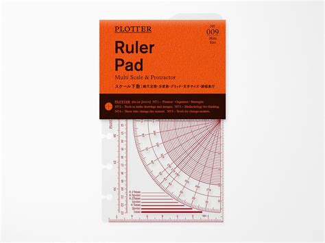 Plotter Ruler Pad Mini Size Jenni Bick Custom Journals