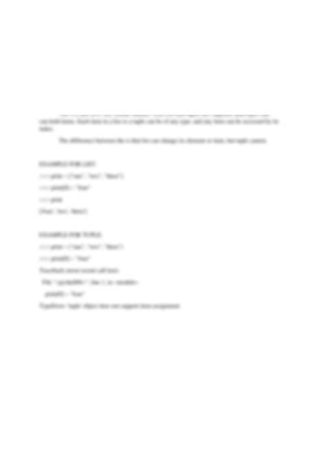 SOLUTION What Is The Difference Between List And Tuple Studypool