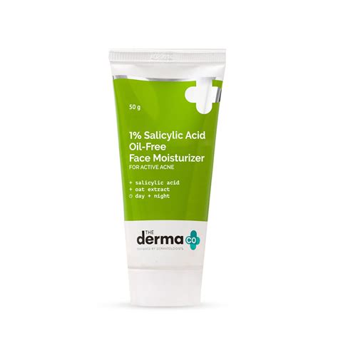 The Derma Co 1 Salicylic Acid Oil Free Moisturizer For Face With Oat