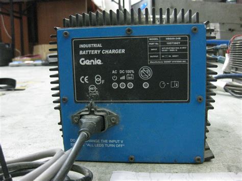 Genie Battery Charger Fault Codes