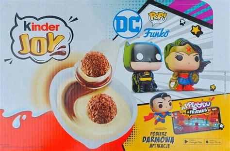 Kinder Joy Dc ¡diversión Garantizada Con El Nuevo Lanzamiento Del