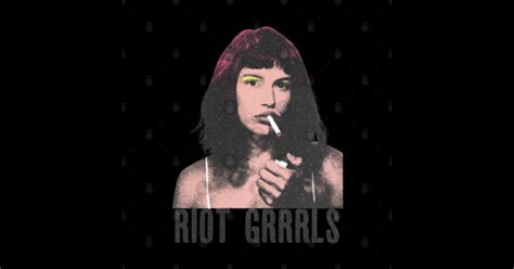 Riot Grrrls Vintage Retro Original Design Riot Grrrl Posters And